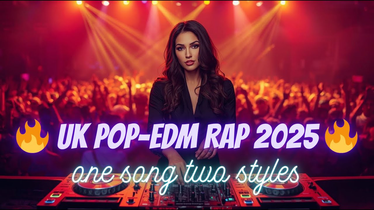 🔥 UK POP-EDM RAP 2025 | Best Festival Dance Mix | Party EDM & Rap Hits ...