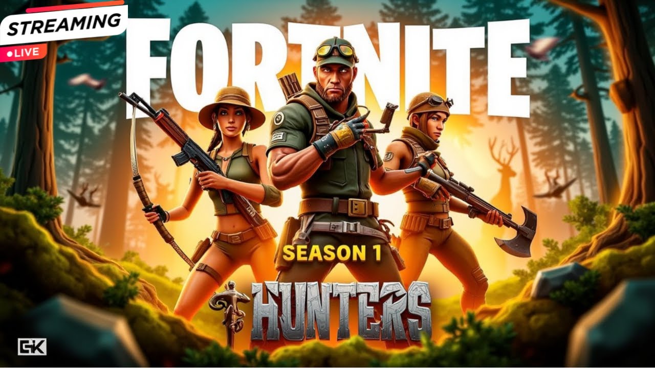 FORTNITE Chapter 6 Season 1 - HUNTERS | LIVE - YouTube