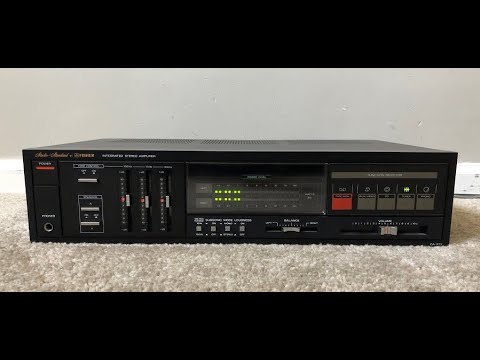 Fisher CA 273 Amplificador Integrado Estéreo - Introduccion y Prueba ...