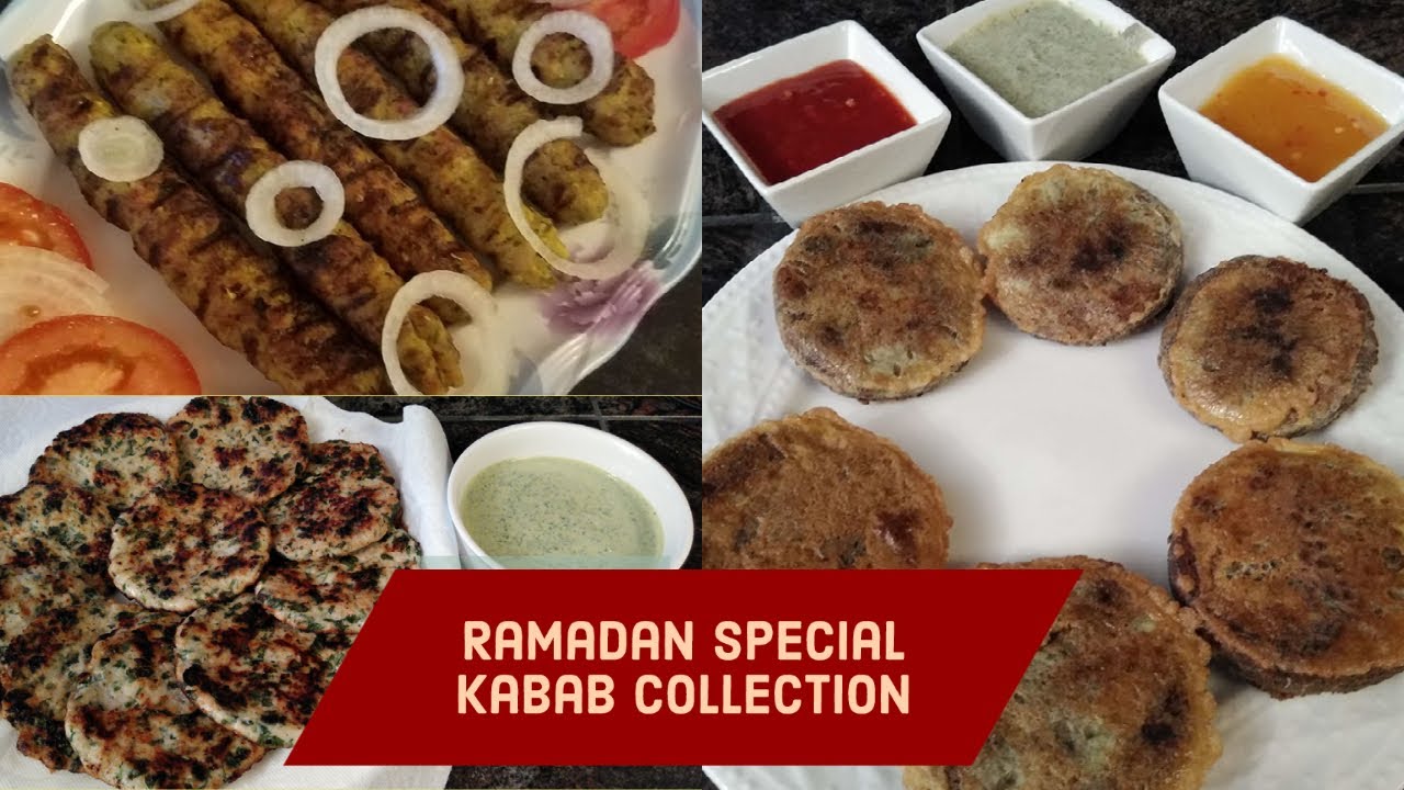 Ramadan Special Kababs Recipes, Seekh Kabab, Chicken Tawa Kebab, Beef ...