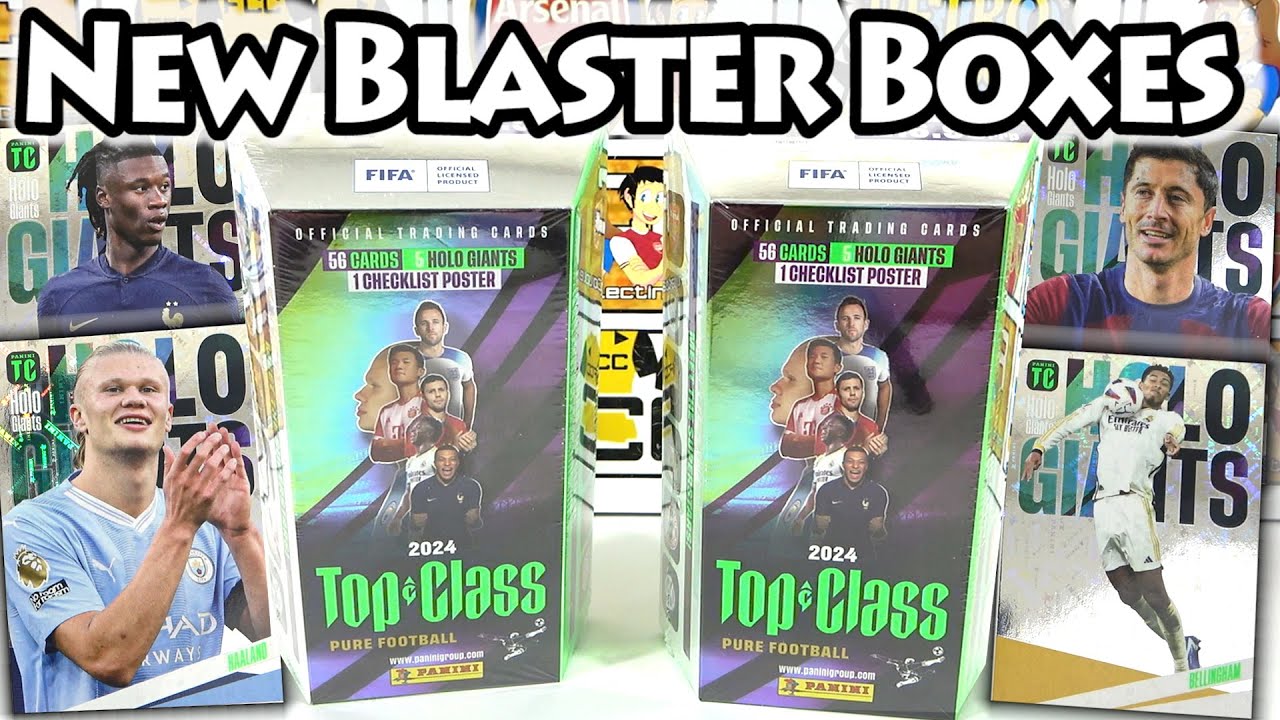 Panini TOP CLASS 2024 Double Blaster Box Opening | 10 Holo Giant Cards ...