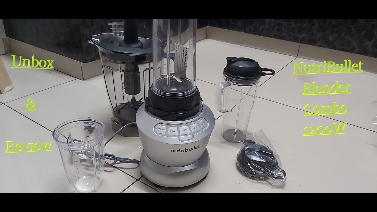 NutriBullet Blender Combo 1200W | NutriBullet Mixer | NutriBullet ...