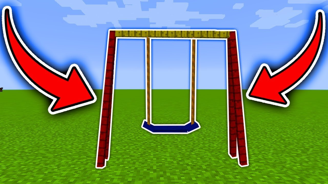 Minecraft : How To Create A Working Swing (No Mods) (Ps3/Xbox360/PS4 ...