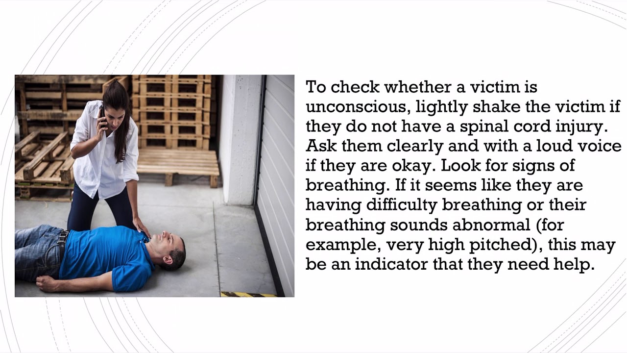 First Aid 03: When Approaching Victims To Offer Assistance... - YouTube