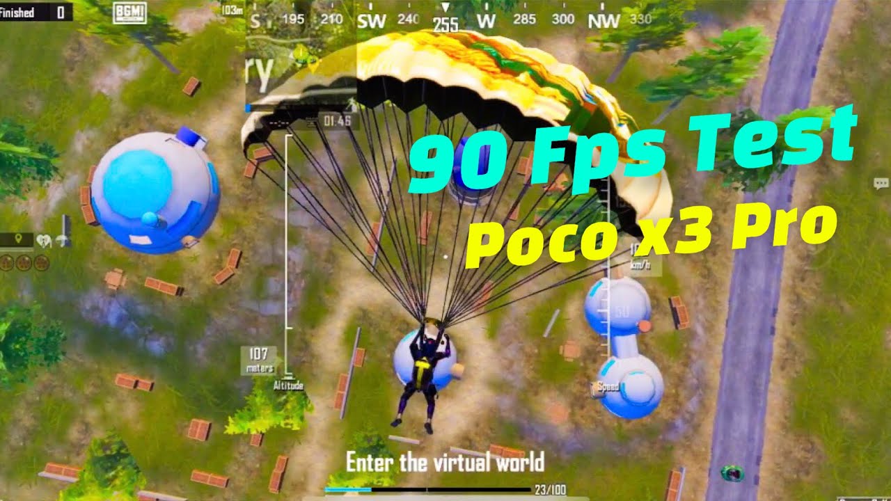 90 Fps Test in Poco x3 Pro | Dragon Ball Event Fps Test - YouTube