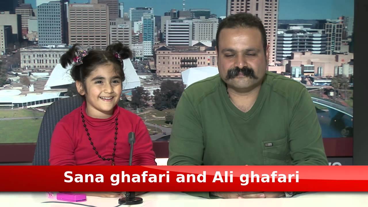 Sana ghafari and Ali ghafari - 7 News Experience - YouTube