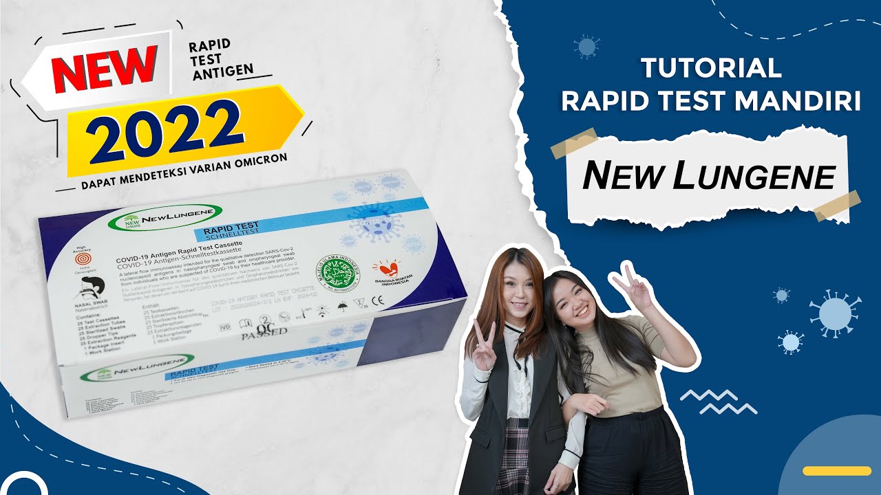 CARA RAPID TEST ANTIGEN MANDIRI BISA DETEKSI OMICRON | NEW LUNGENE ...