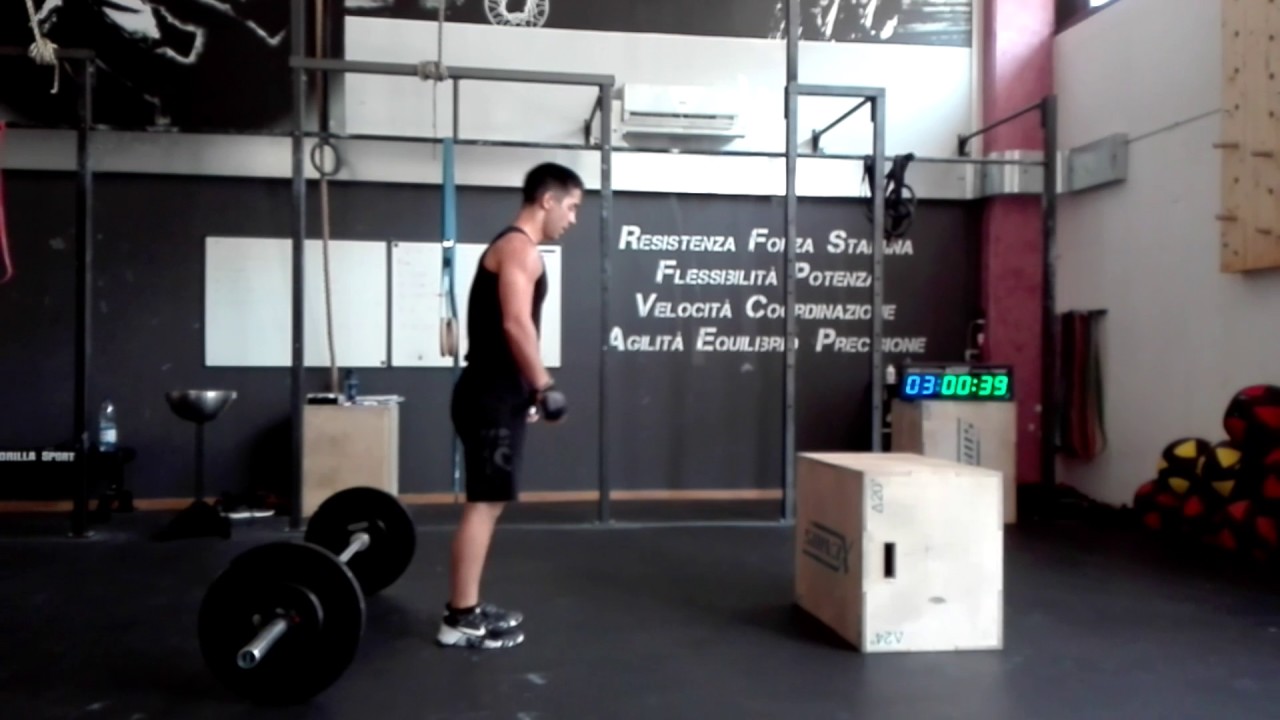 Steven rinaldi la battaglia di milano 2017 categoria scaled wod 3 - YouTube