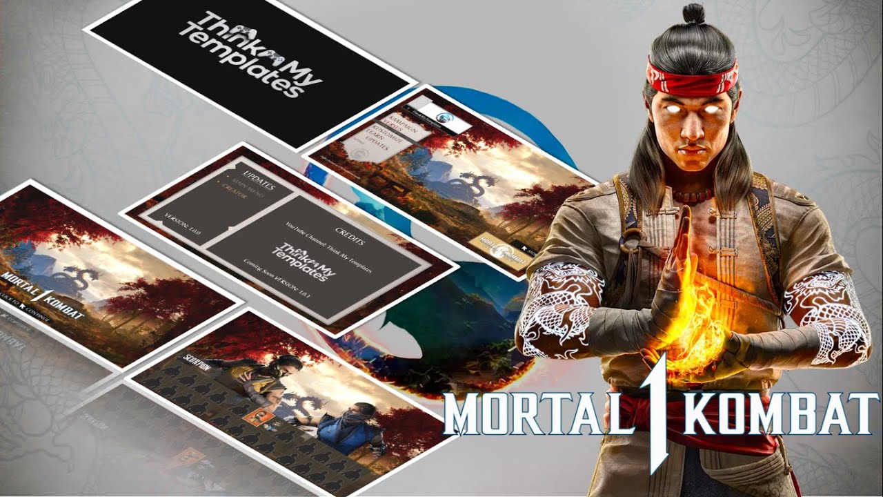 MORTAL KOMBAT 1 - Main Menu Template PowerPoint - YouTube