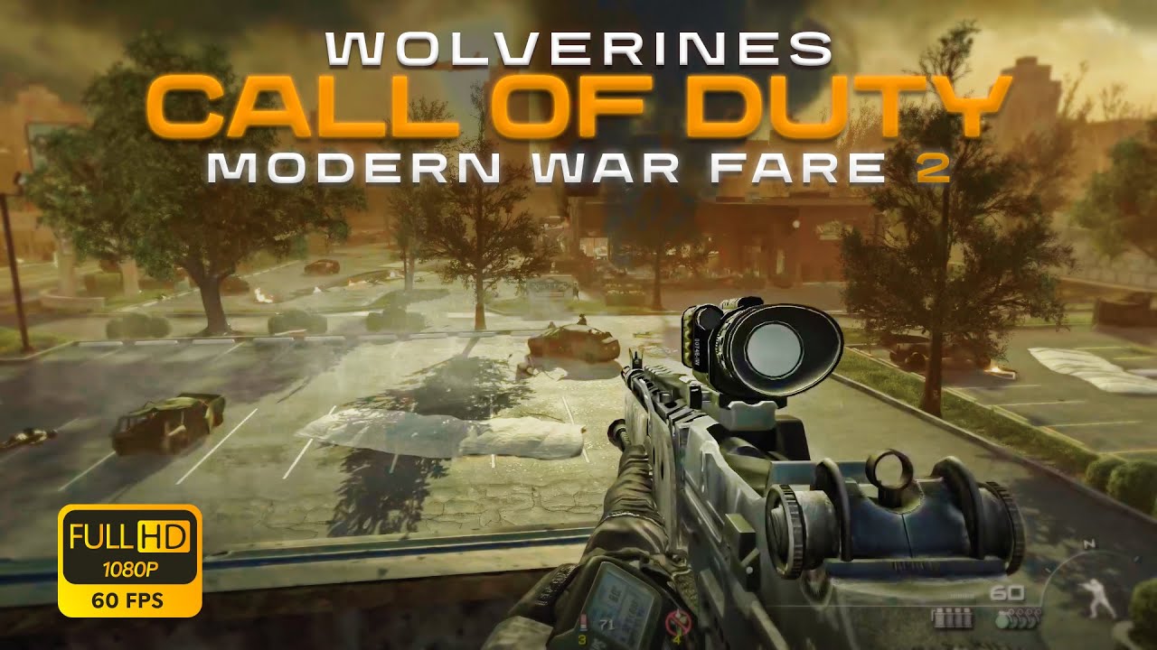 Call of Duty Modern Warfare 2 | Mission 5 - Wolverines! | 60FPS Ultra ...