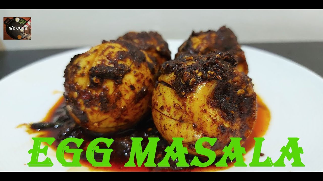 Egg Masala/Mutta Masala - YouTube