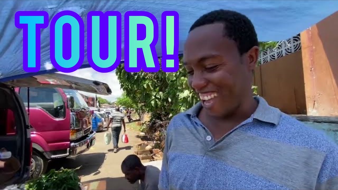 Tour Jamaica Coronation market Tour in Kingston Jamaica 🇯🇲 - YouTube