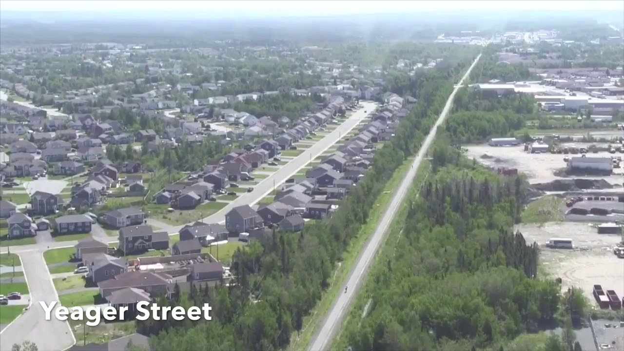 Gander Aerial Tour - - YouTube