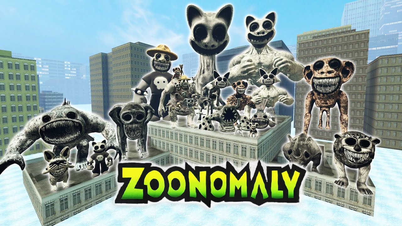 I DESTROY ZOONOMALY MONSTER FAMILY in NEW MAP ICE CITY (Garry's Mod ...