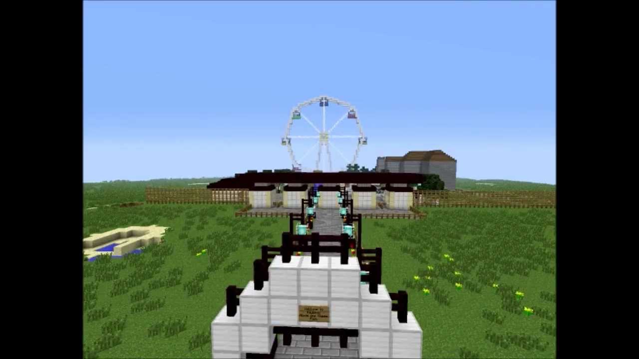 Minecraft - Theme Park Trailer - YouTube