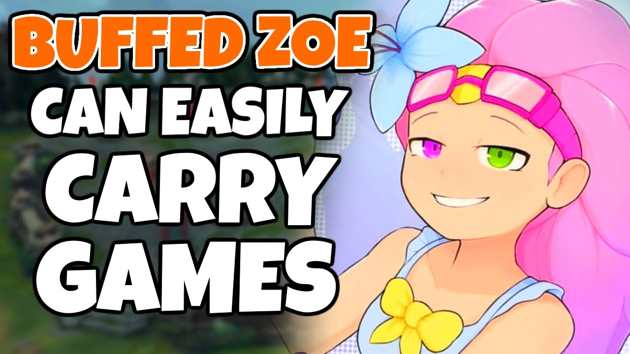 BUFFED ZOE can EASILY CARRY GAMES, here's how you can too! (Challenger ...