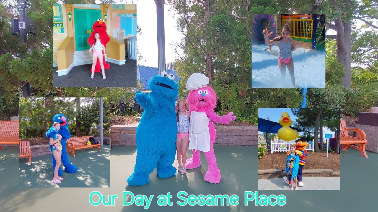 Our Day at Sesame Place | Sesame Street Characters | Counts Splash ...
