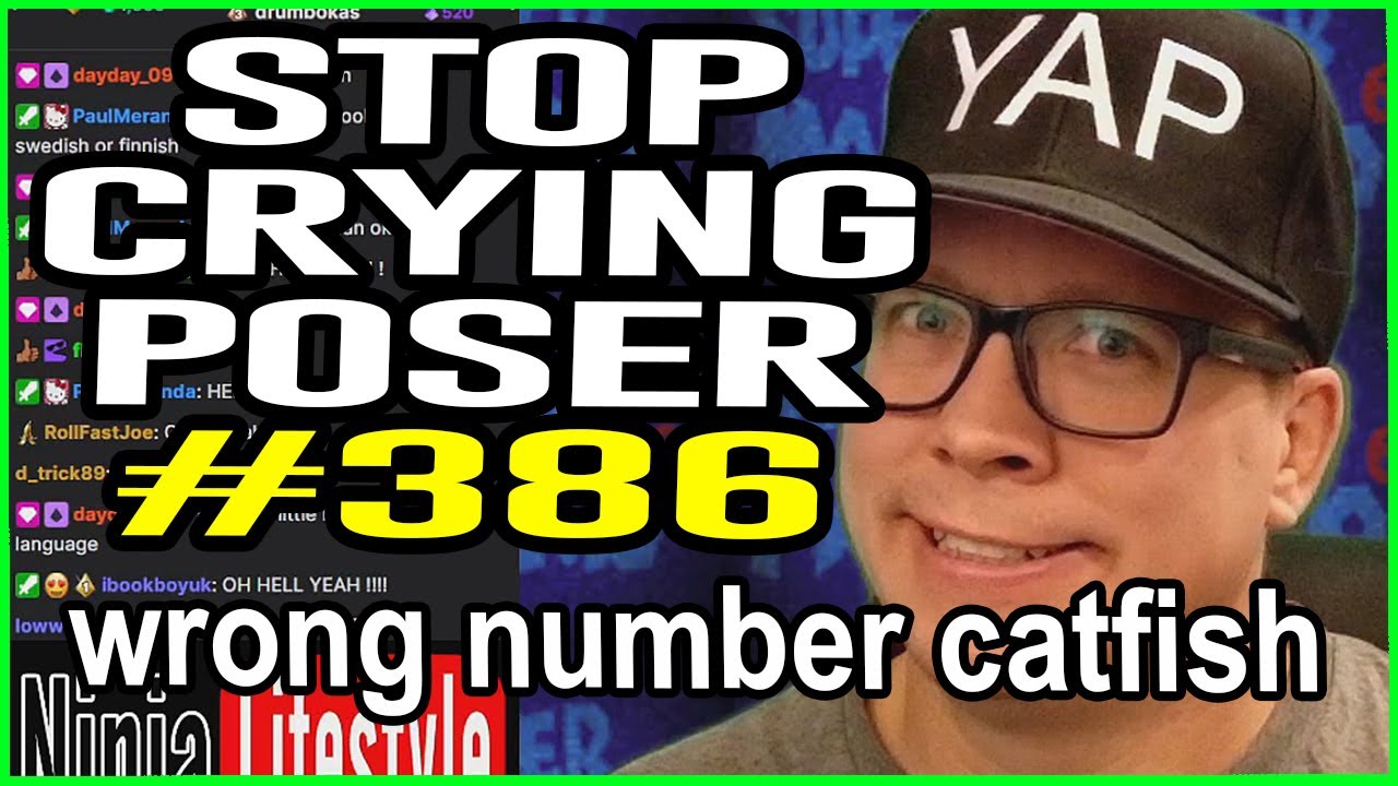 Ep. #386 Stop Crying Poser (wrong number catfish) - YouTube