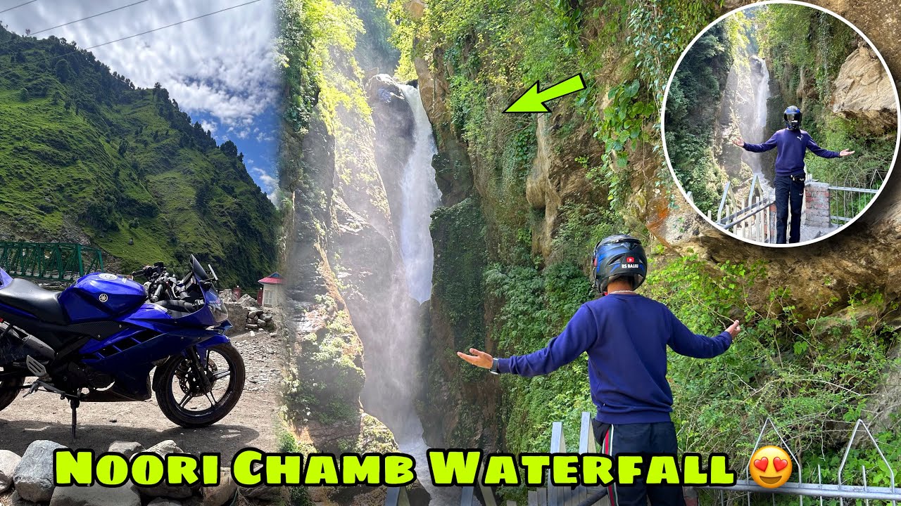 The Secret Waterfall 😍 Of J&K 👑 || Noori Chamb Waterfall 💕 || Explore ...