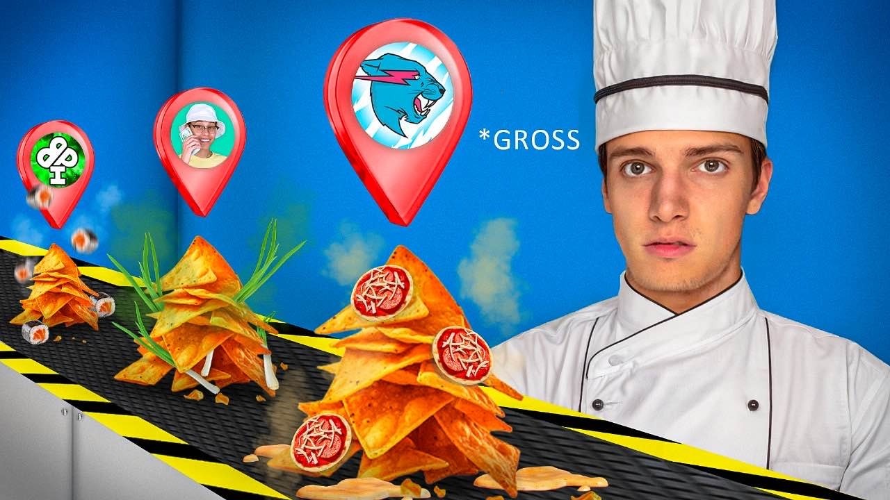 I DM'ed 100 YouTubers To Make A Nachos! - YouTube