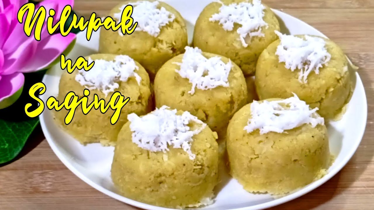 NILUPAK NA SAGING | HOW TO MAKE NILUPAK NA SAGING WITHOUT LUSONG ...