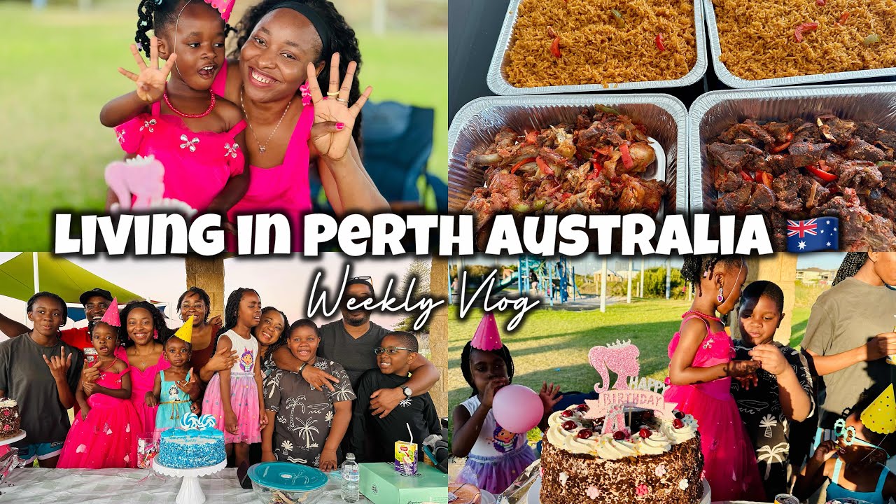 LIFE IN PERTH WESTERN AUSTRALIA | PARTYING WITH OUR FAMILY, AURA’S 4TH ...