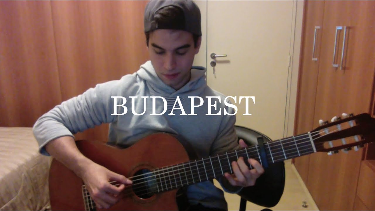 Budapest (George Ezra) - Guitar Cover - YouTube