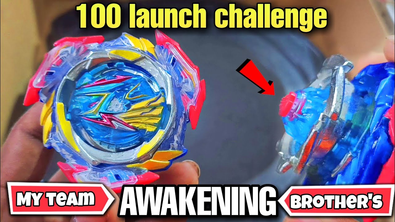 ultimate valtryek beyblade awakening in real life within 100 launch ...