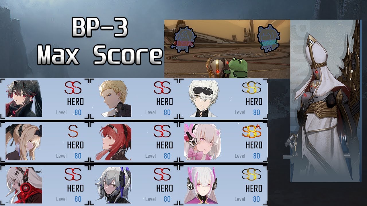 [Punishing Gray Raven] Babel Tower(Surviving Lucem) BP-3. Max score(378 ...