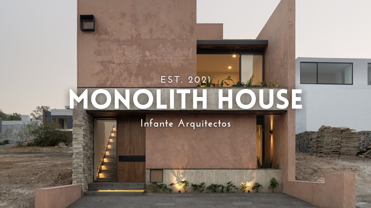 A Timeless Appearance Provided by Earthy Materials | Monolith House ...