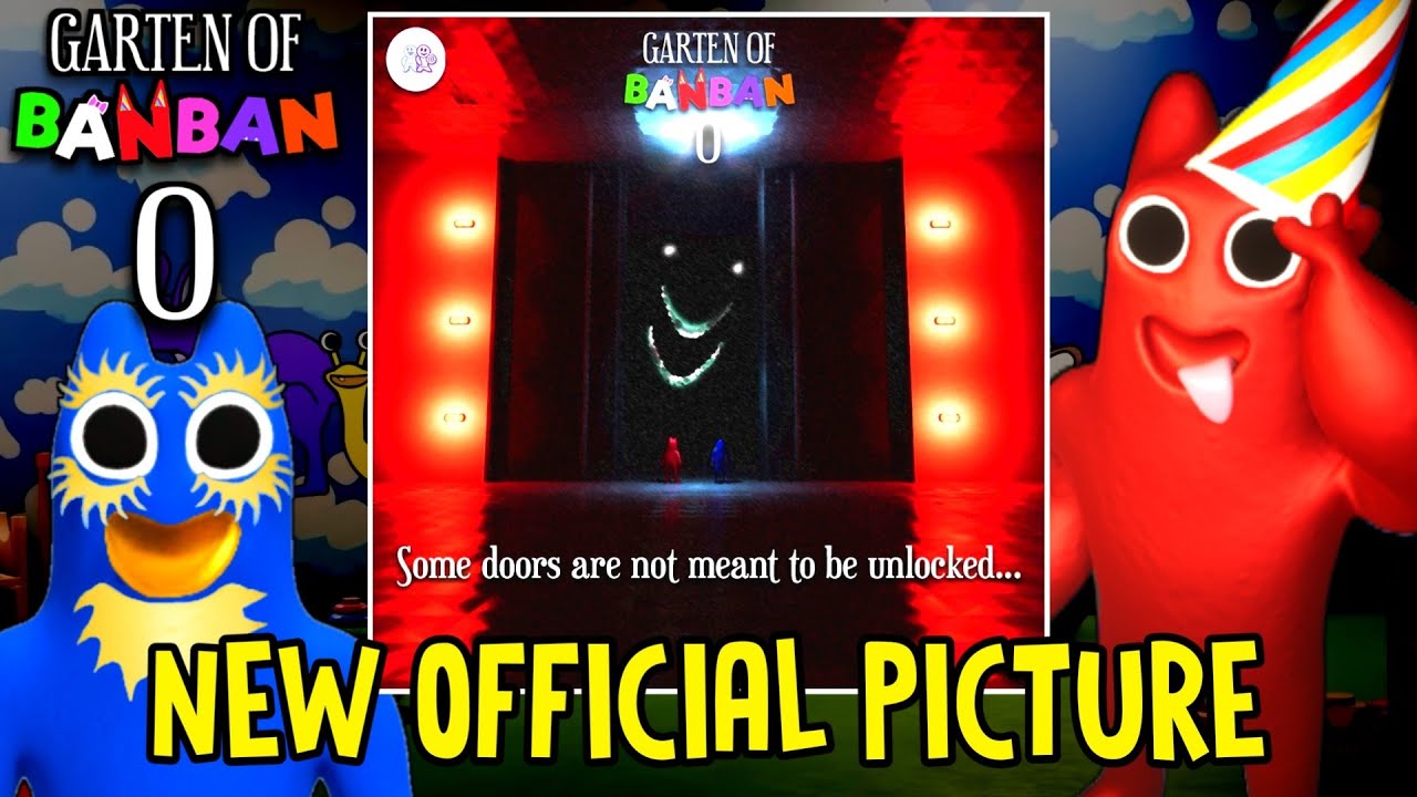 GARTEN OF BANBAN 0 - NEW OFFICIAL PICTURE with a NEW CHARACTER ...