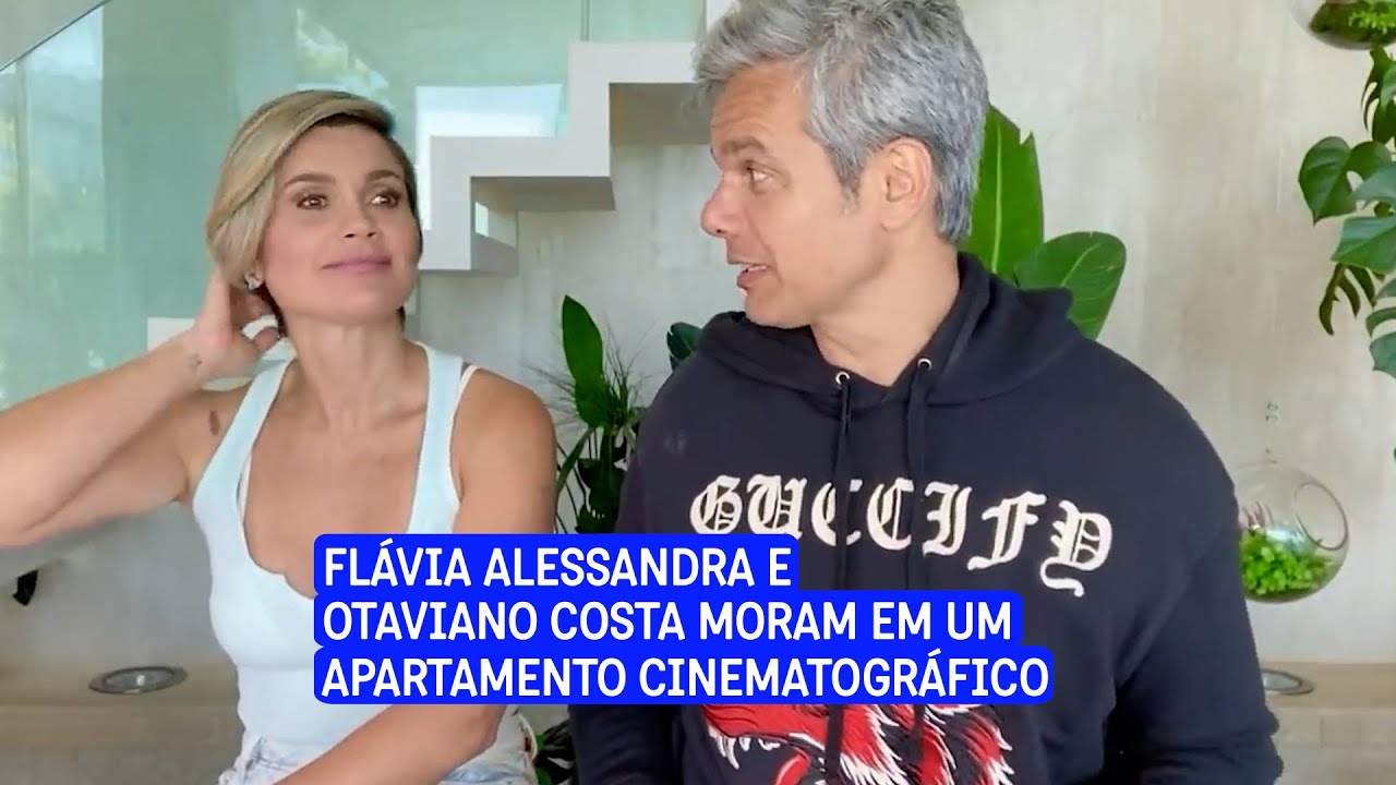 A cobertura de Flávia Alessandra e Otaviano Costa é uma verdadeira ...