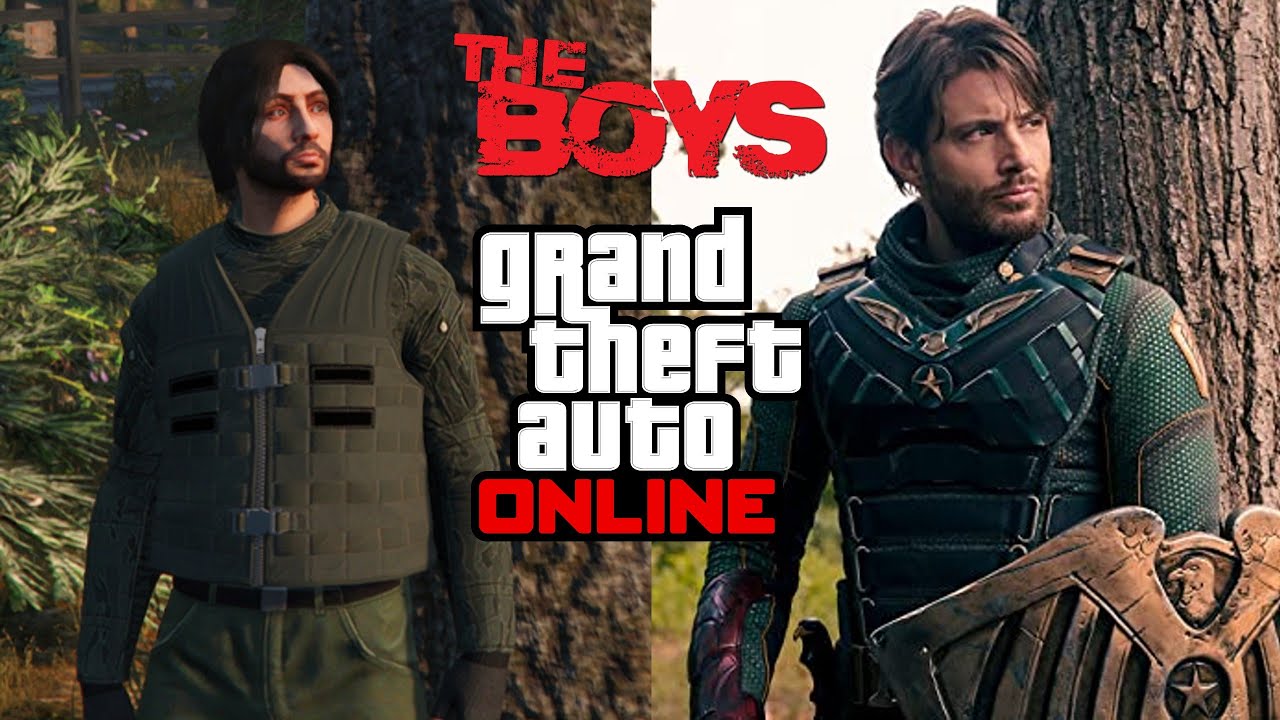 GTA 5 Online Soldier Boy Outfit (The Boys) - YouTube