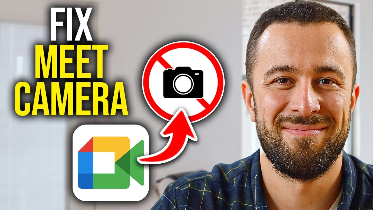 How To Fix Camera Not Working In Google Meet - YouTube