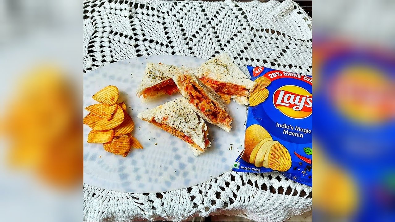 easy recipe with lays & bread - YouTube