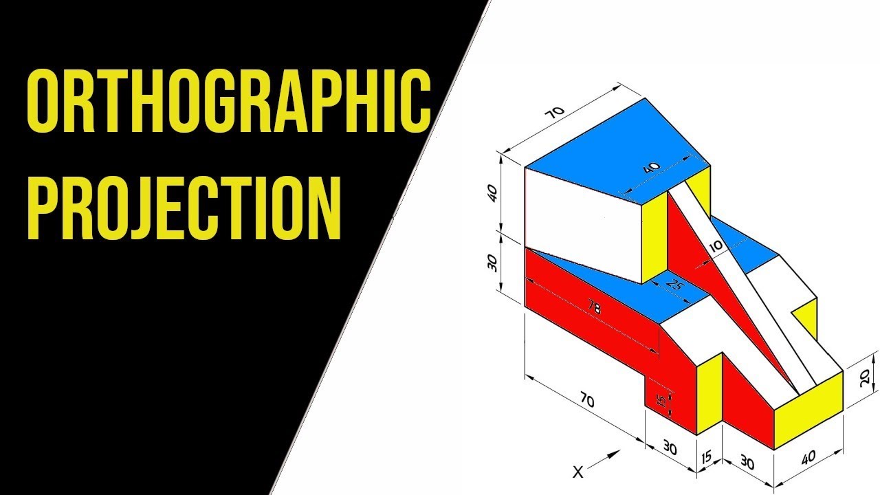 Orthographic Projection 21 - YouTube