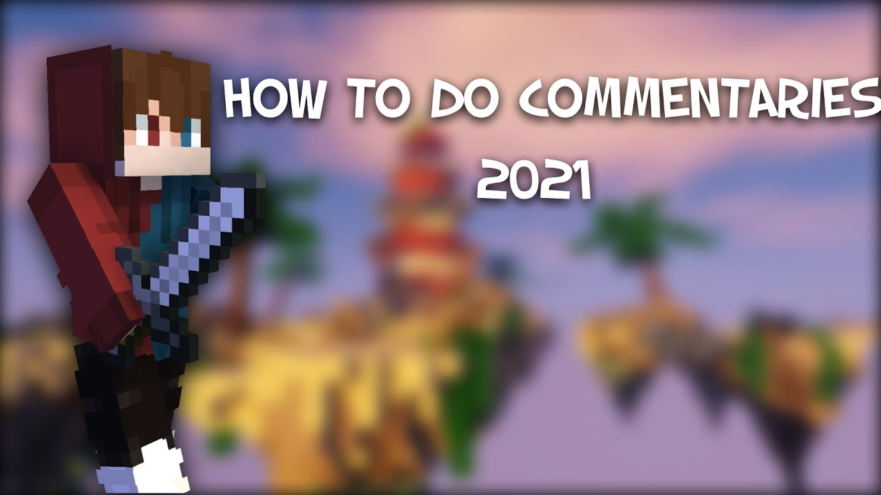 How to do Minecraft Commentaries | Solo Bedwars Commentary - YouTube