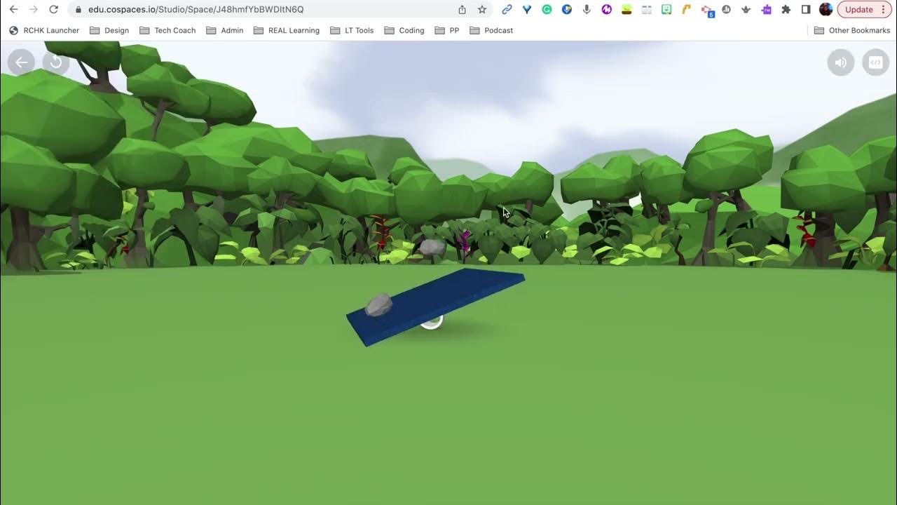 How to use physics in CoSpaces? - YouTube