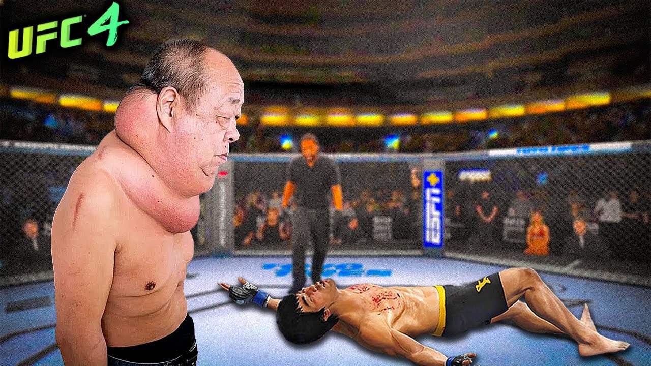 Wang Zhijian | Neck Mutant vs. Bruce Lee (EA sports UFC 4) - rematch ...