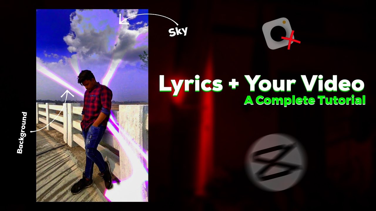 Easy Tutorial Lyrics With Your Video 🔥 - YouTube