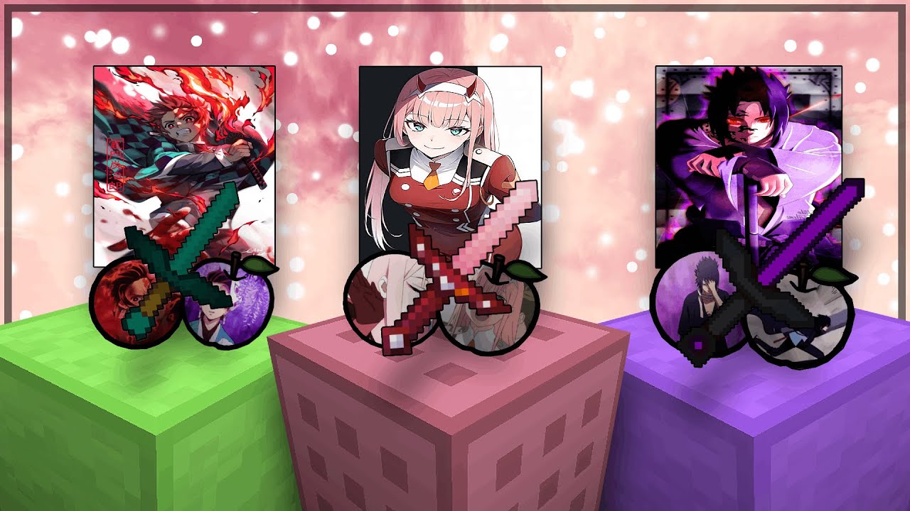 The 5 BEST Anime 32x BedWars/PvP Texture Packs (1.8.9) - YouTube