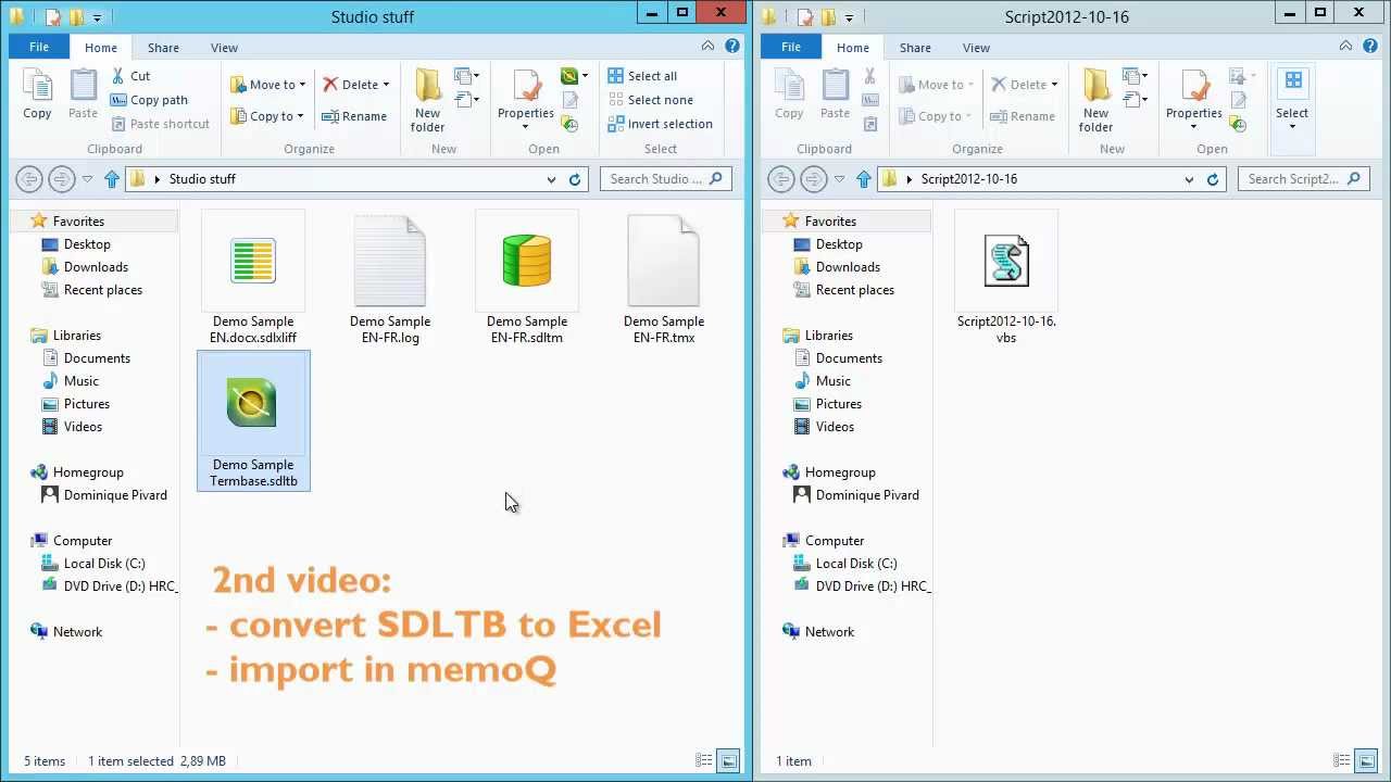 Convert SDLTM memory to TMX with SDL Trados Studio - YouTube