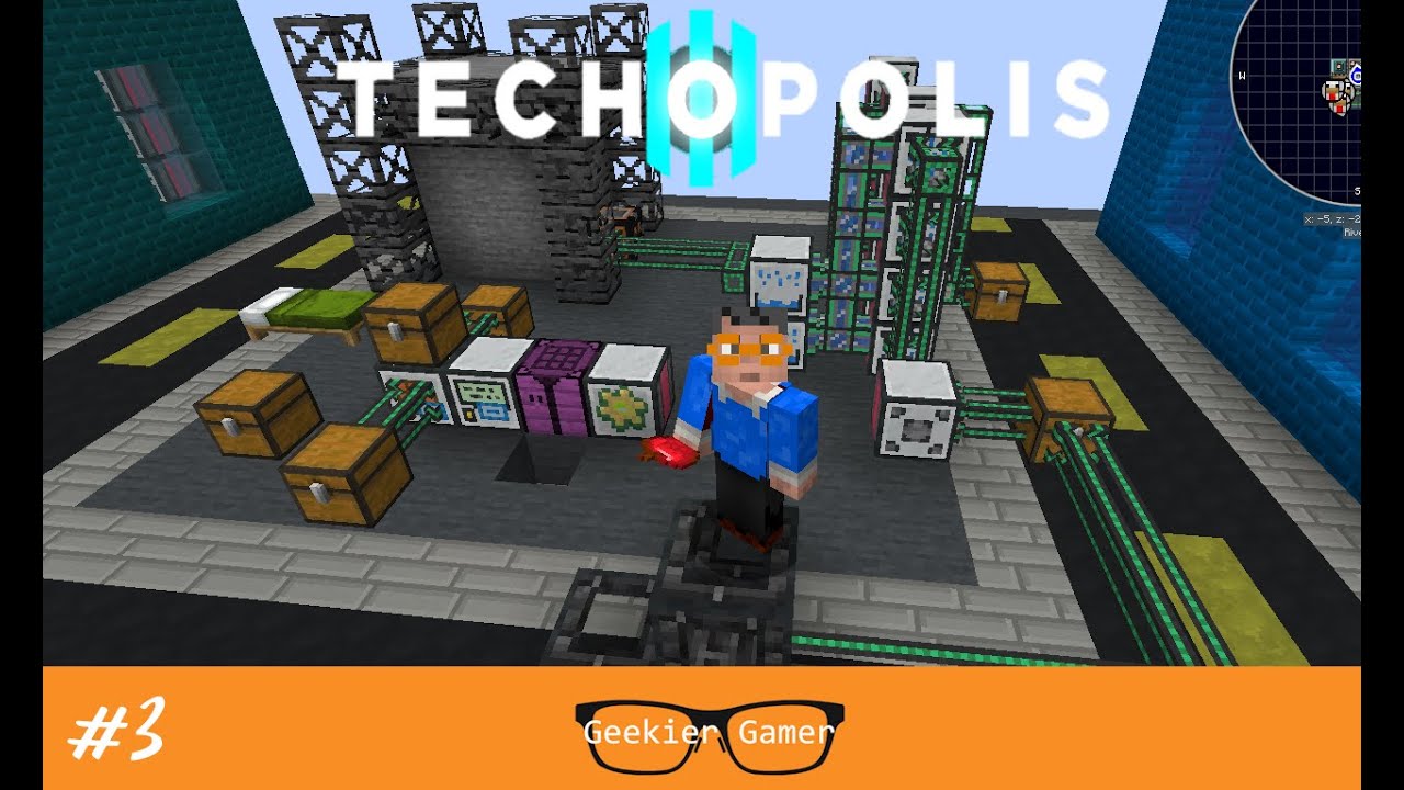 Techopolis 3 Ep3 | Automating ingredients for Basic Technium - YouTube
