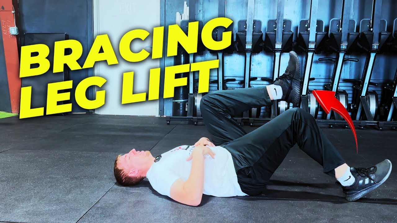 Bracing Leg Lift - YouTube