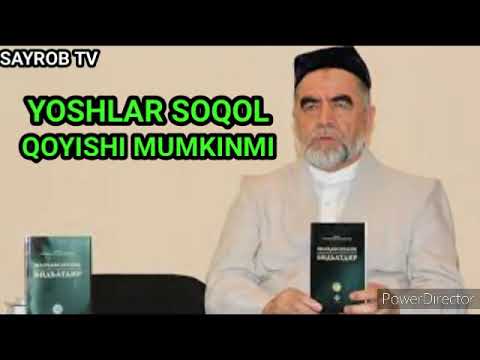 Soqol qoyish 40 yoshdan keyin sunnat ungacha mustahabmi Shayx Muhammad Sodiq Muhammad Yusuf