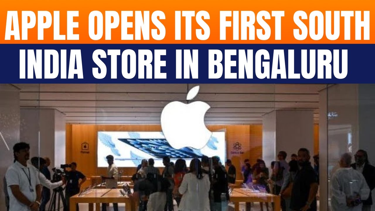 Apple Opens First South India Store in Bengaluru | Apple Hebbal | News9 ...