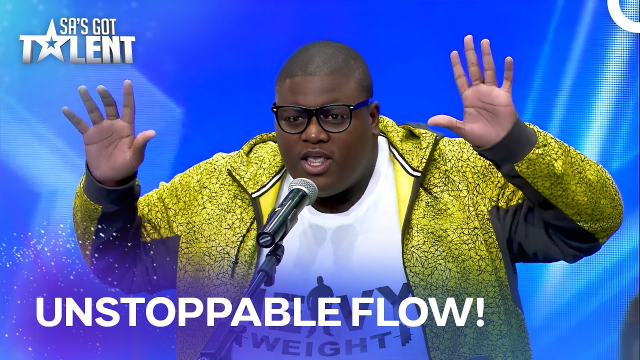 This Rapper Brings the Heat! | South Africa's Got Talent - YouTube