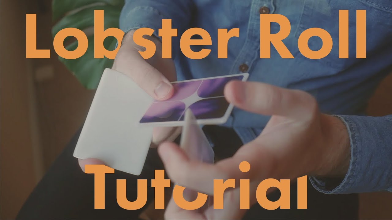 Lobster Roll // Intermediate Cardistry Tutorial - YouTube