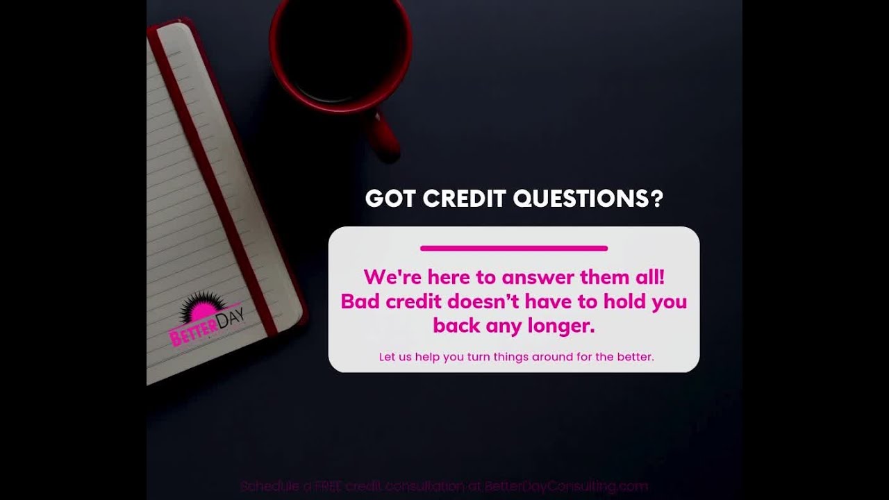 Got Credit Questions? - YouTube