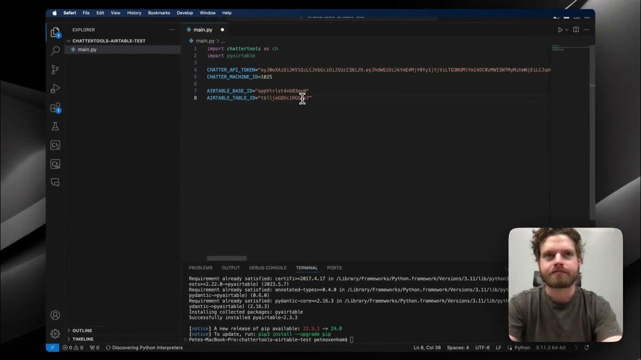 Connect CNC Machines to Airtable with Python (Full Coding Tutorial) - YouTube